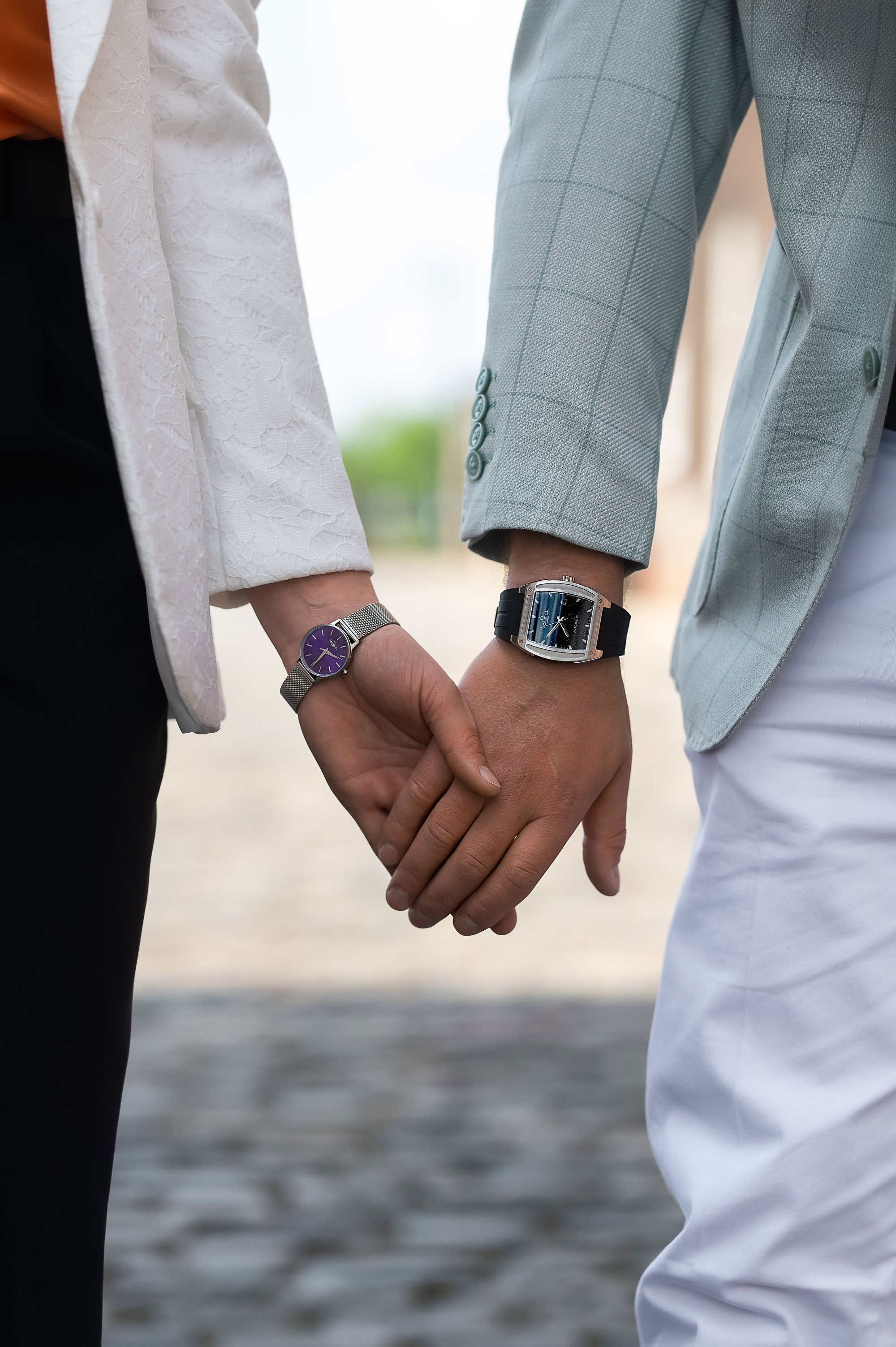 Silver Gents Watch | Men’s Designer Wrist Watch Luxury – Tomell London