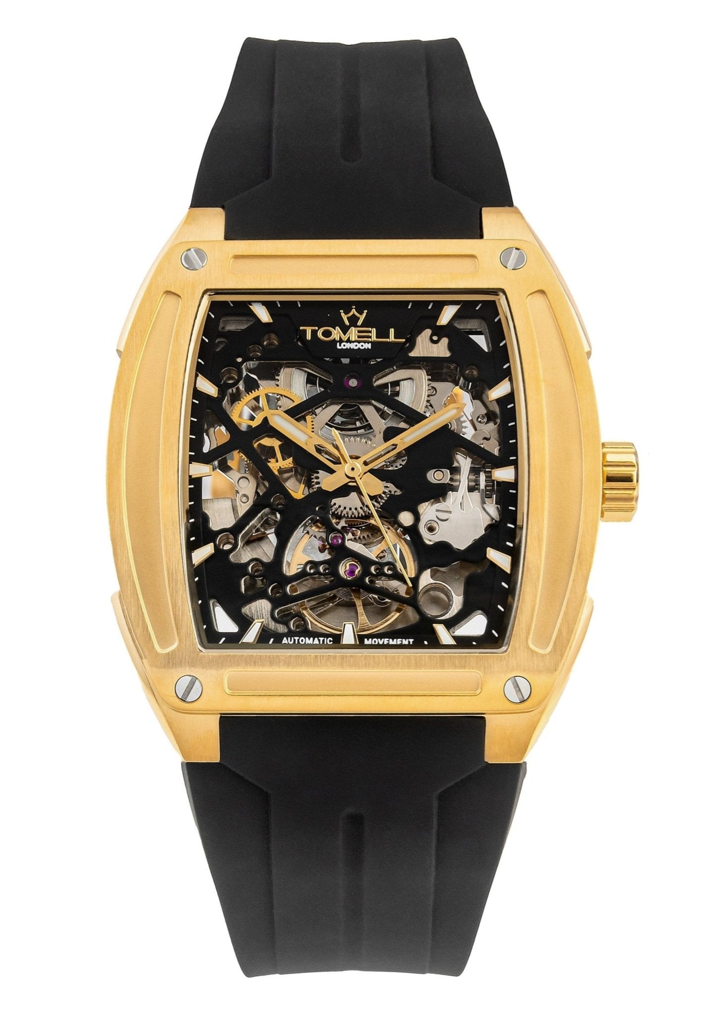 Watch Collection | Gold Skeleton Watch | Watches Uk – Tomell London