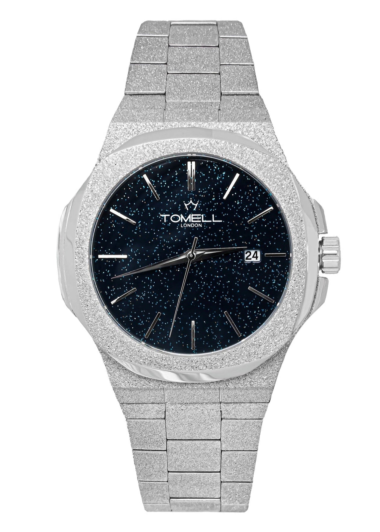 Frosted watch High Quality | Silver Watches For Mens. – Tomell London
